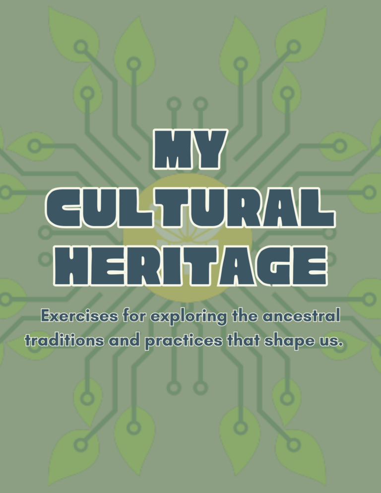 My Cultural Heritage Worksheet - Exploring Your Roots