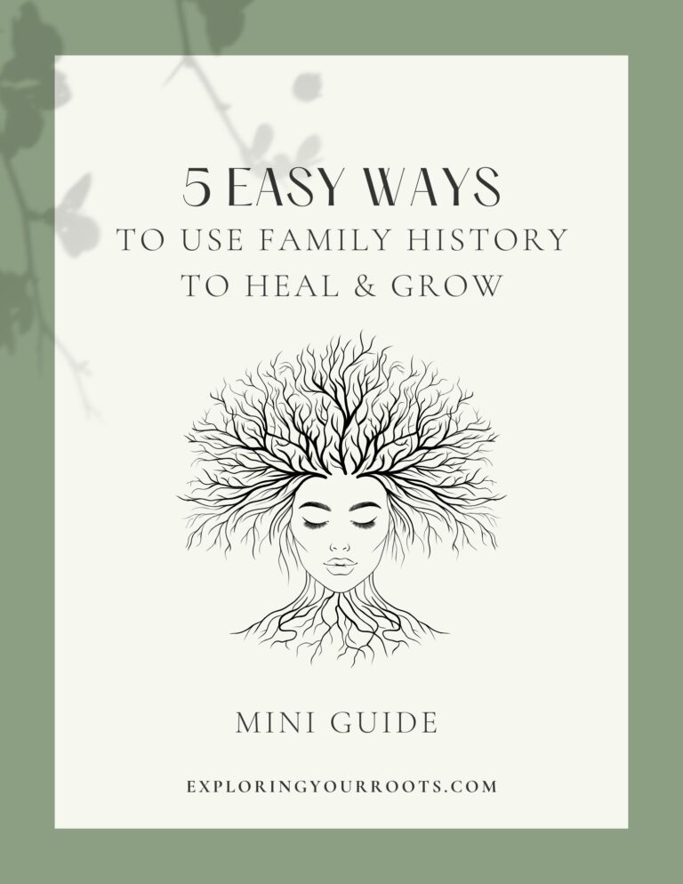 Reflect on family history, transform your life. - Exploring Your Roots